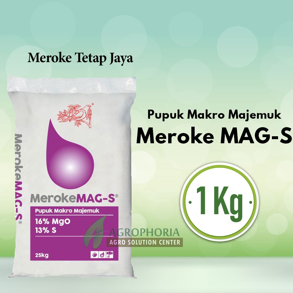 Jual Pupuk Meroke Mag-S Kemasan 1KG | Shopee Indonesia