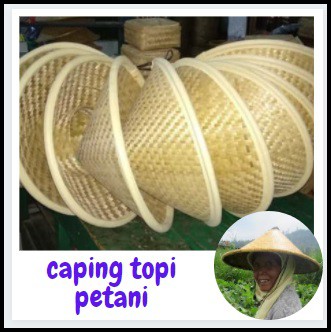 Jual Caping Gunung Diameter 40 cm Anyaman Bambu kuwalitas TERJAMIN ...