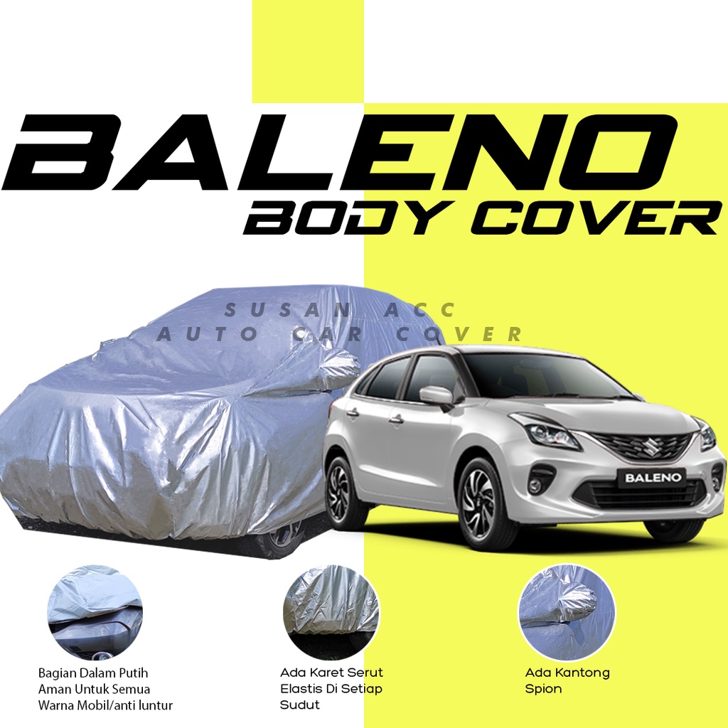 Jual Body Cover Mobil Baleno Sarung Mobil All new baleno/civic/civic fd ...
