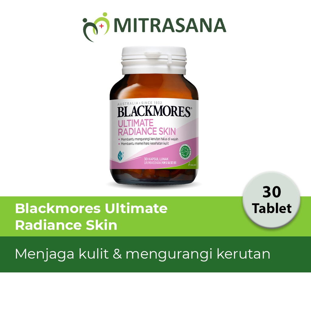 Jual Blackmores Ultimate Radiance - 30 Tablet - Membantu Mengurangi ...