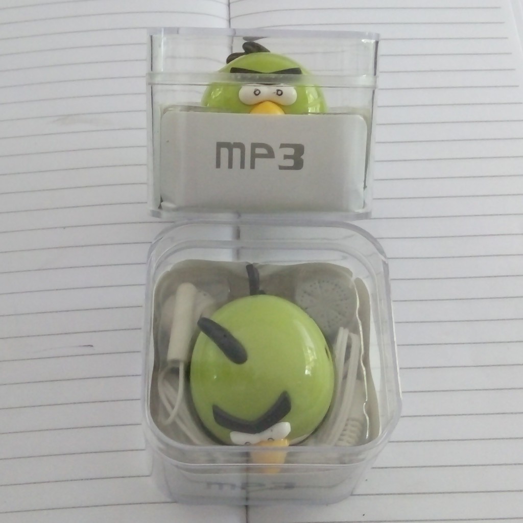 Jual MP3 Player Music Box Portabel Model Angry Bird Dengan Baterai ...