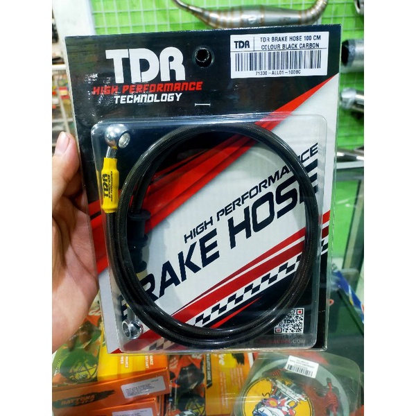 Jual SELANG REM DEPAN TDR RACING UKURAN 100CM PCX NMAX ADV PCX 160 AEROX ORIGINAL TDR RACING ...