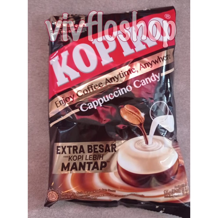 Jual (Bag) Permen Kopiko Coffee Shot Classic & Cappuccino Candy Kemasan ...