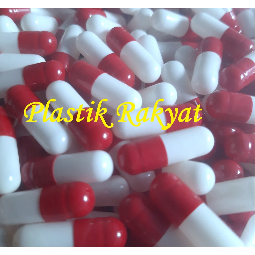 Jual Cangkang Kapsul Ukuran 00 warna warni / Kapsul Kosong Ukuran 00 ...