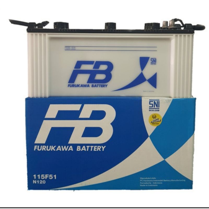 Jual AKI BATERAI BASAH FB FURUKAWA N120/115F51 GENSET TRUCK KAPAL 120AH | Shopee Indonesia