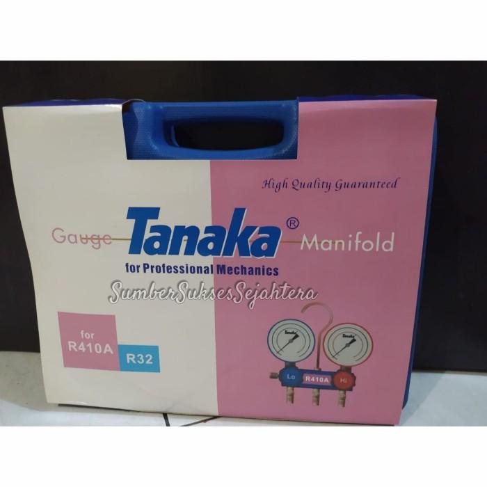 Jual TESTING MANIFOLD AC SET R32 R410 TANAKA / BOX DOUBLE GAUGE ...