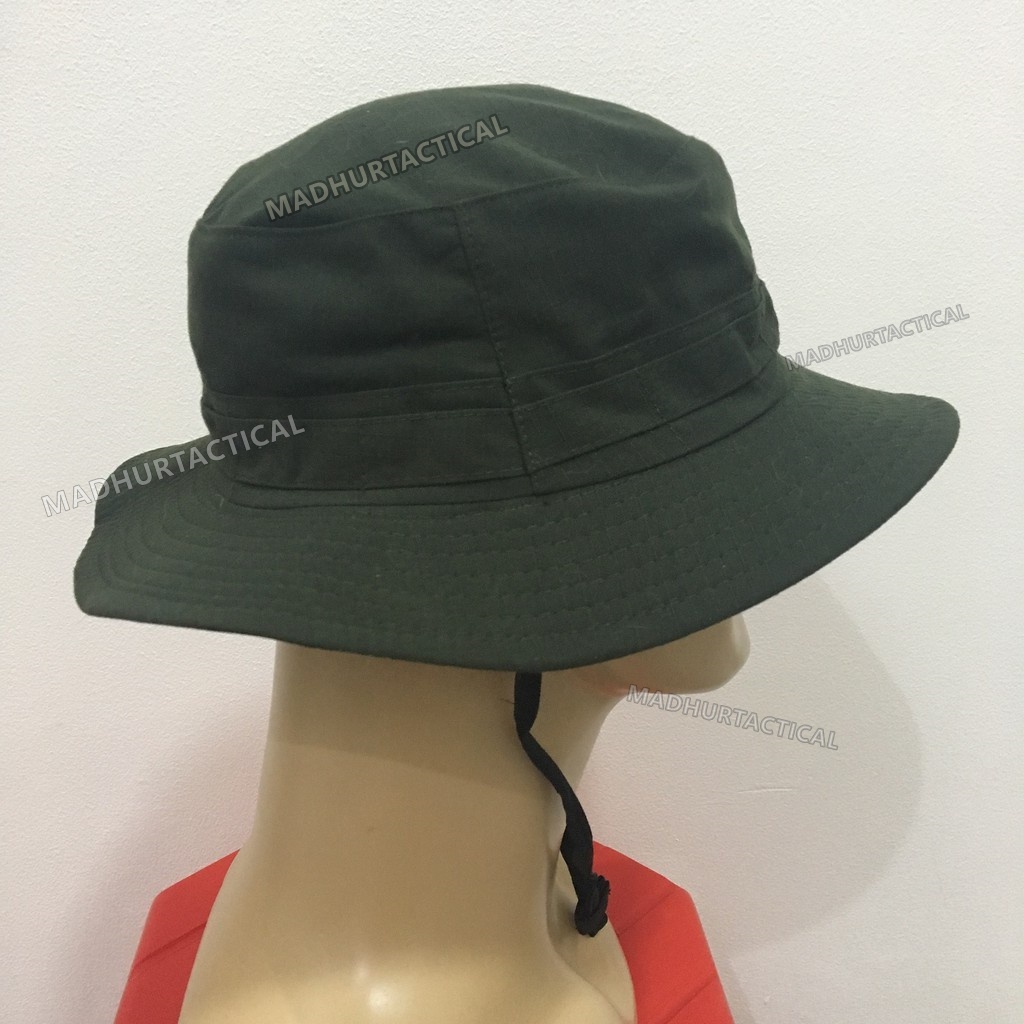 Jual Topi Rimba Hijau Menwa TOPI RIMBA TACTICAL Hijau Army | Shopee ...