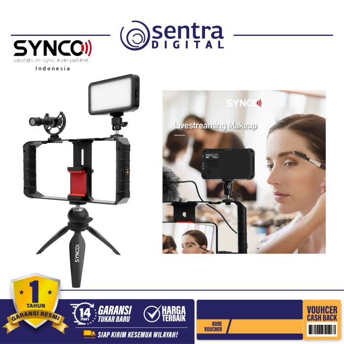 Jual Synco Vlogger Kit 1 Synco Vlog Kit 1 Garansi Resmi | Shopee Indonesia