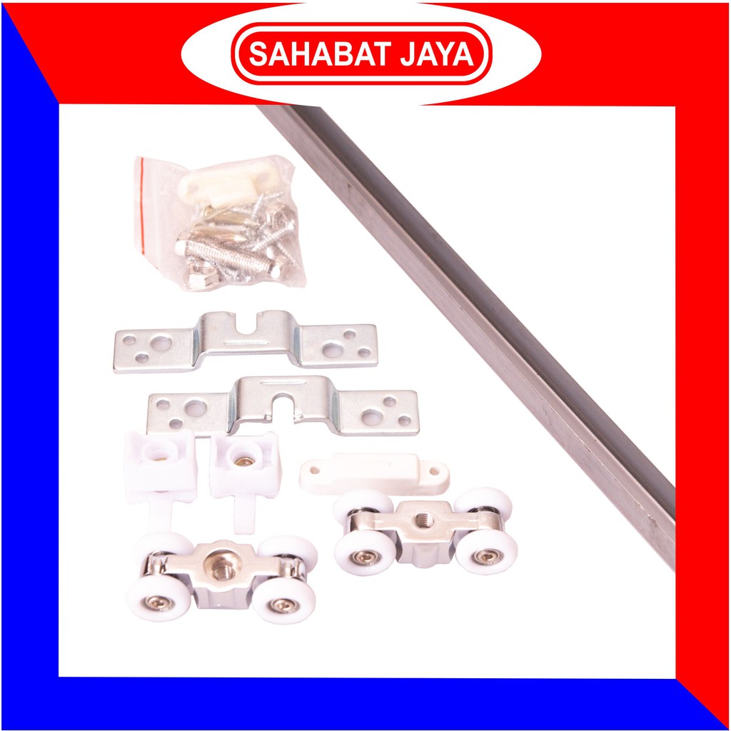 Jual REL PINTU SLIDING / REL GANTUNG / REL PINTU GESER J3 J4 J5 ...