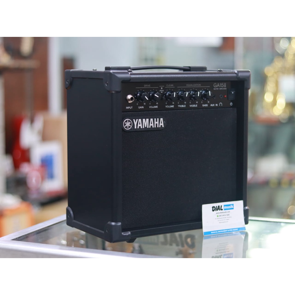 Jual Yamaha GA15 II Guitar Amplifier 8 Inch 15 watt Original | Shopee Indonesia