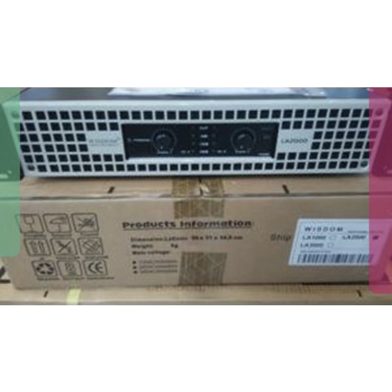 Jual Power amplifier Wisdom LA2000 | Shopee Indonesia