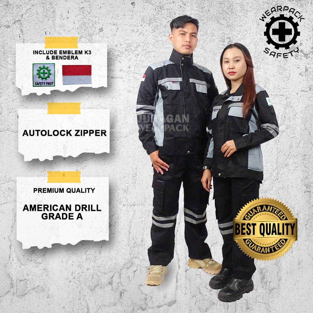 Jual Wearpack Safety Setelan / Baju Wearpack Safety Setelan / Wearpack ...