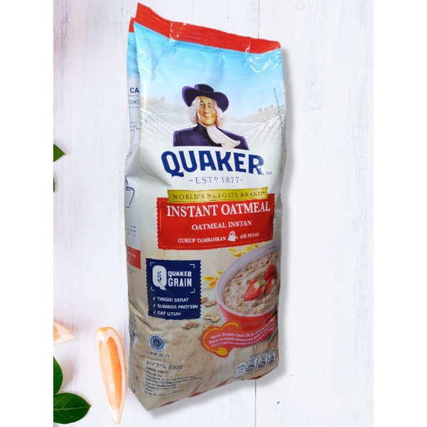 Jual Quaker instant oat meal 800gram expired 2023 | Shopee Indonesia