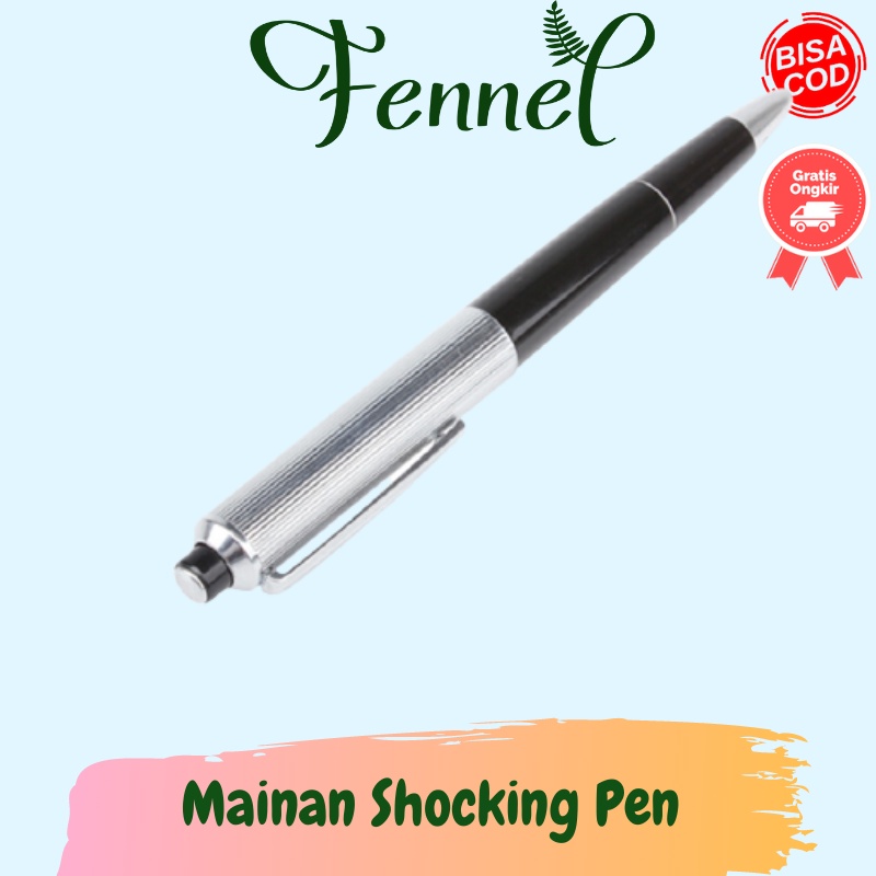 Jual Mainan Prank Setrum Pena Pulpen Palsu Shocking Pen PN021 | Shopee ...