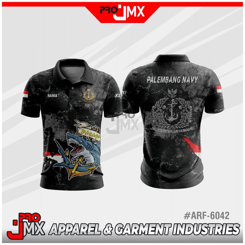 Jual PROJMX - KAOS JERSEY FULL PRINTING PALEMBANG NAVY (BISA CUSTOM ...