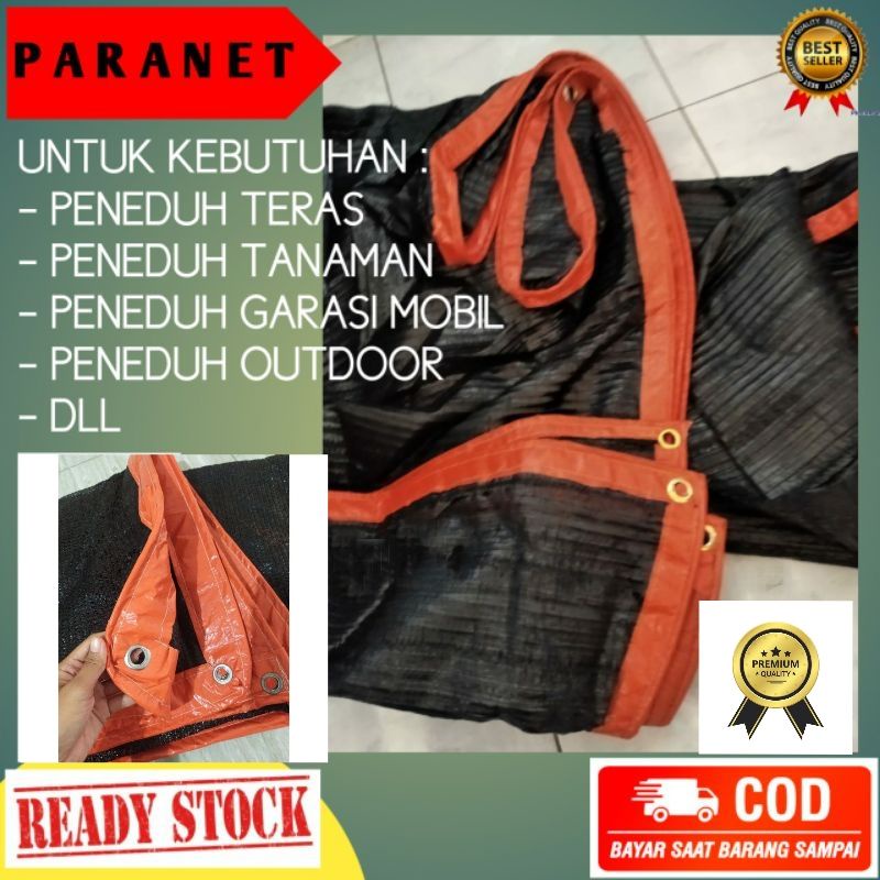 Jual Jaring Paranet 95% Lebar 3 Meter Eceran 1 Meter WALET Jaring ...