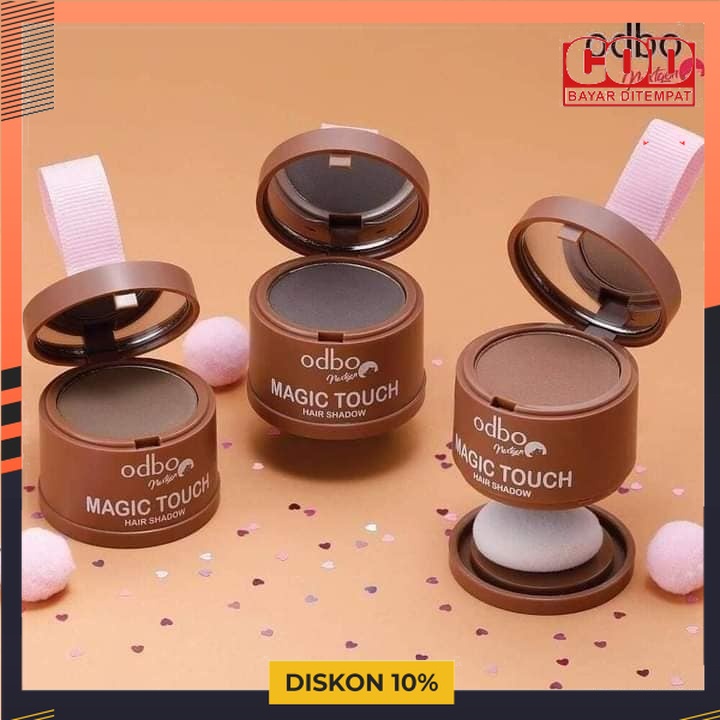 Jual BEST SELLER ODBO Magic Touch Hair Shadow OD139 Cover Rambut Tipis l Thailand | Shopee Indonesia