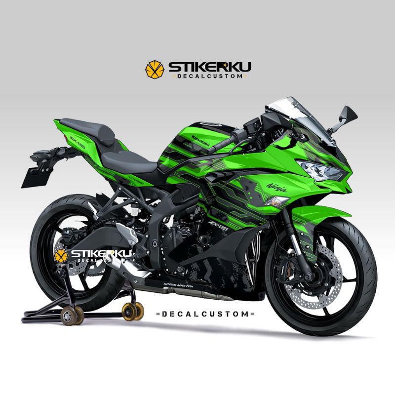 Jual decal motor ninja ZX 25R fullbody / decal ninja ZX 25 R / sticker ...