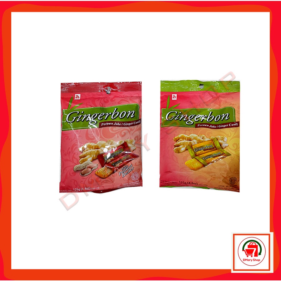 Jual Gingerbon Permen Jahe Ginger Candy 125Gram | Shopee Indonesia