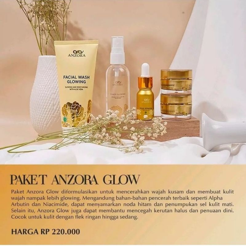 Jual ANZORA GLOW BPOM//ANZORA/GLOWING/ANZORA/ORIGINAL100% | Shopee ...