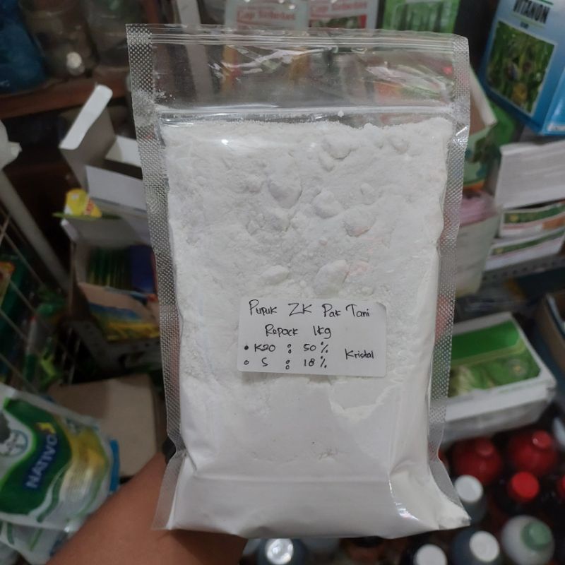 Jual PUPUK ZK KALIUM SULFAT 1 KG REPACK PAK TANI | Shopee Indonesia
