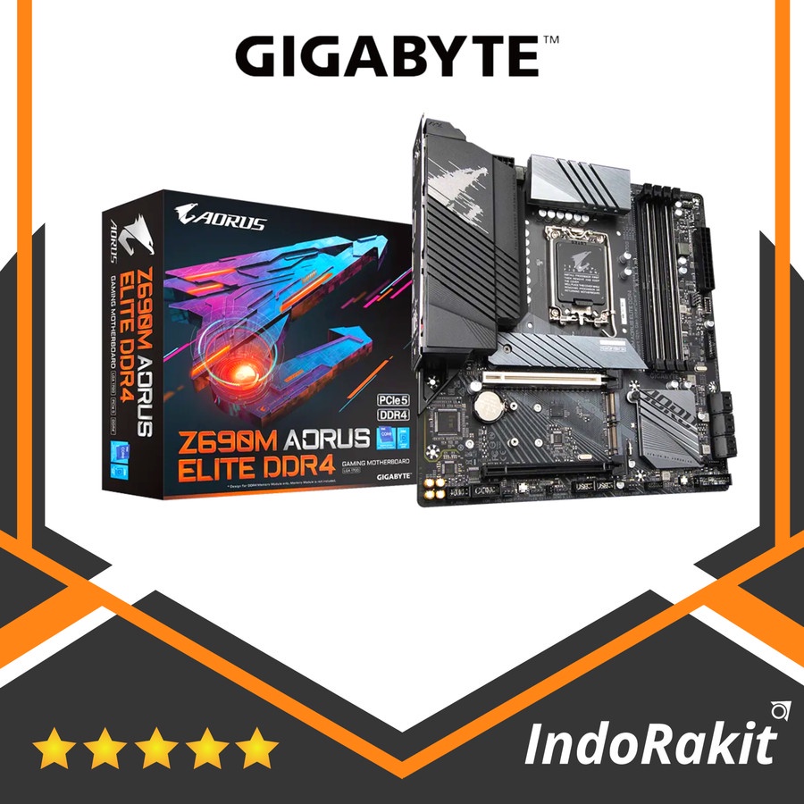 Jual GIGABYTE MOTHERBOARD INTEL Z690M AORUS ELITE DDR4 LGA1700 | Shopee ...