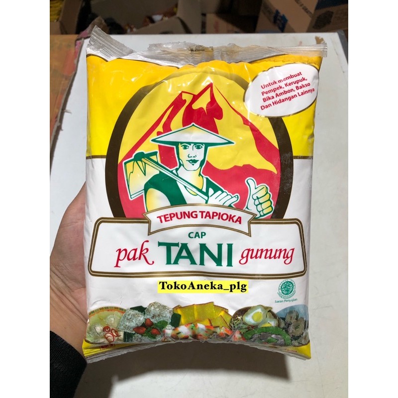 Jual Tepung Tapioka Pak Tani Gunung - 500g | Shopee Indonesia