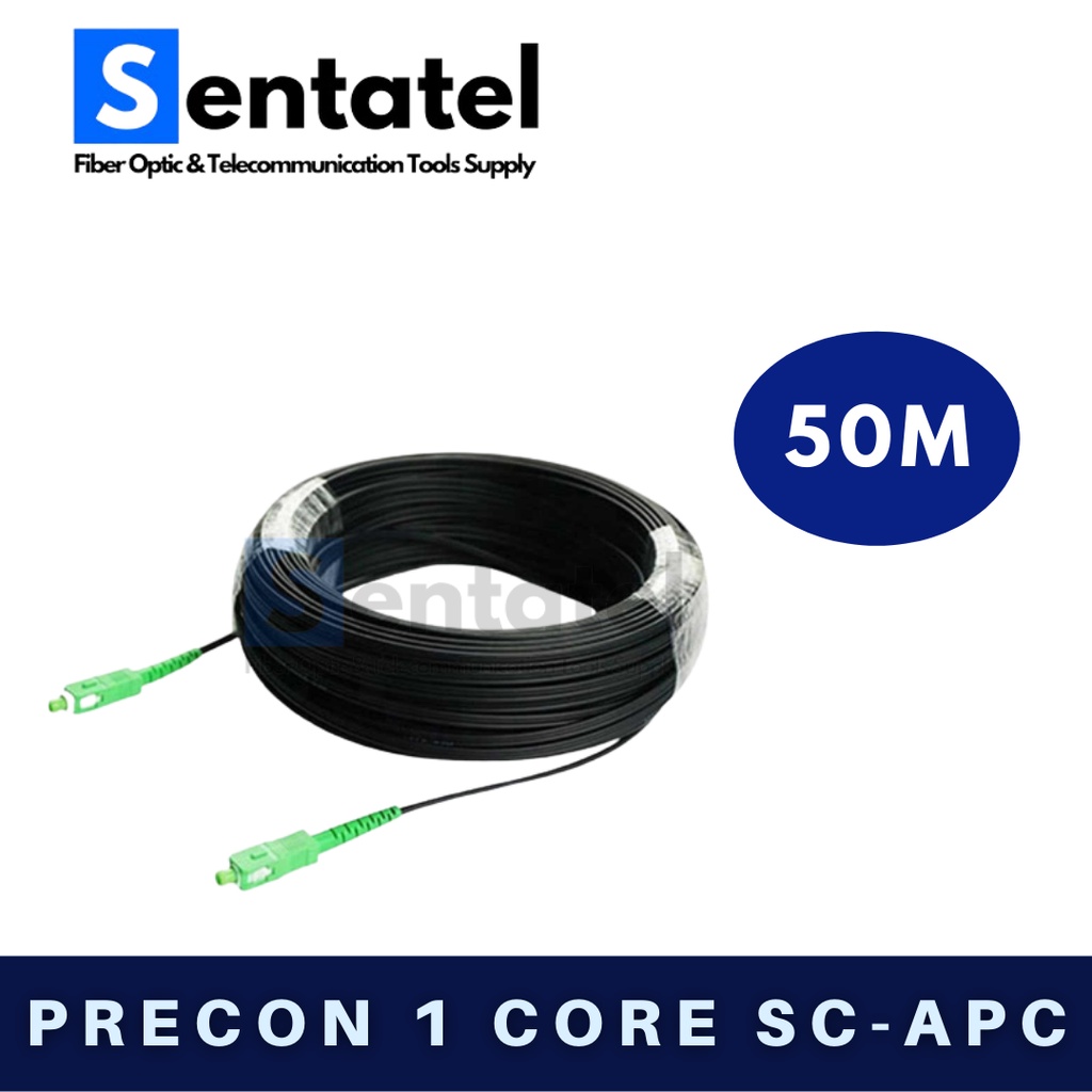 Jual Kabel FO Precon 1 Core 50M SC-APC | Shopee Indonesia