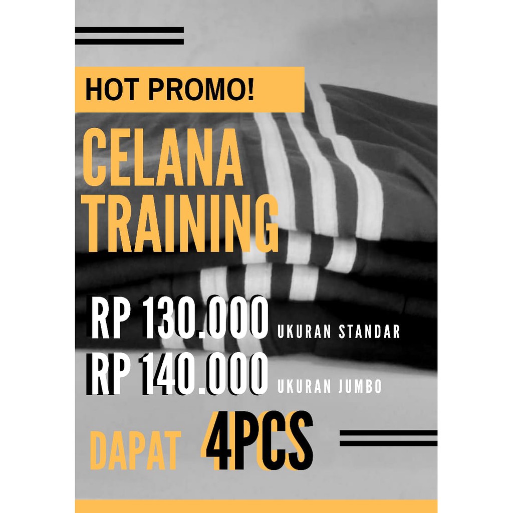 Jual PROMO TRAINING STANDAR (4PCS) | Shopee Indonesia