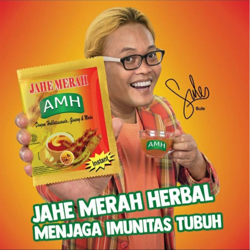 Jual Jahe Merah AMH Asli Herbal per Sachet - Minuman Herbal Kesehatan ...