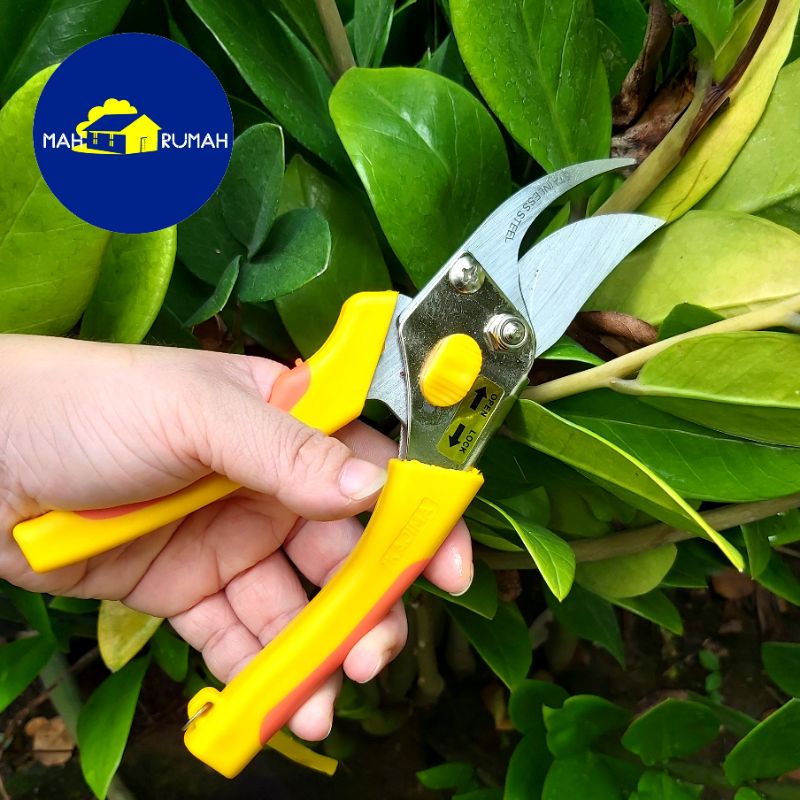 Jual Gunting Dahan Ranting Kembang Bunga Tanaman Daun Stainless Steel ...