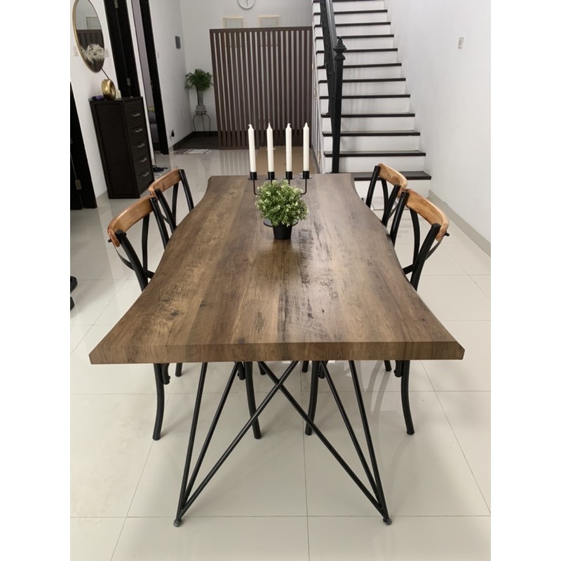 Jual Meja makan set informa | Shopee Indonesia