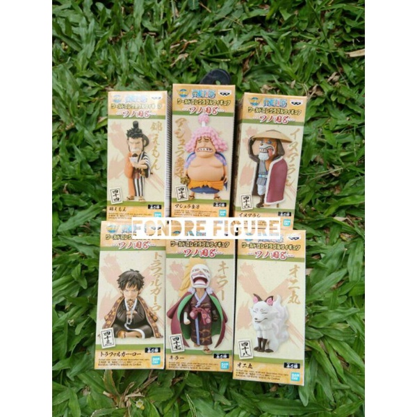 Jual ORIGINAL WCF ONE PIECE WANOKUNI VOL 8 SET 6 WANO COUNTRY BANPRESTO ...