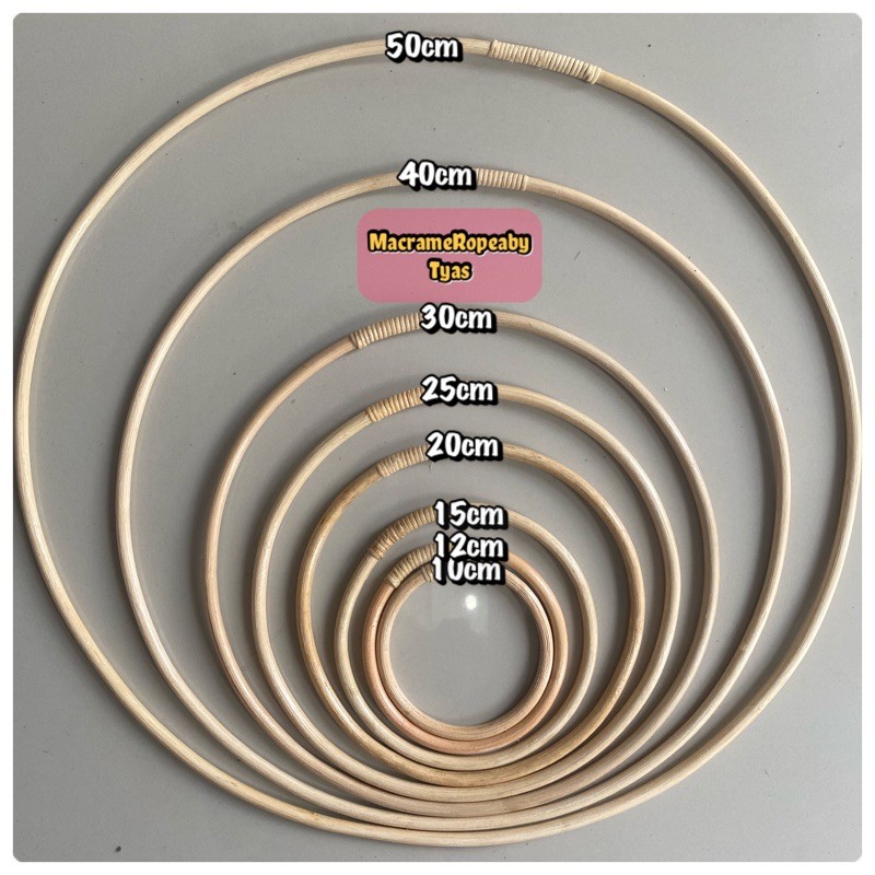 Jual Ring rotan untuk kerajinan full vernis | Shopee Indonesia