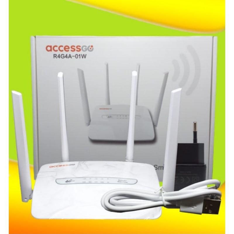 Jual Router 4antena All Operator wifi modem Mifi Pearl White | Shopee ...