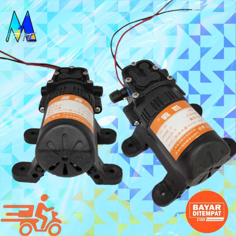 Jual POMPA AIR ELEKTRIK HIGH PRESSURE 12V 70PSI | Shopee Indonesia