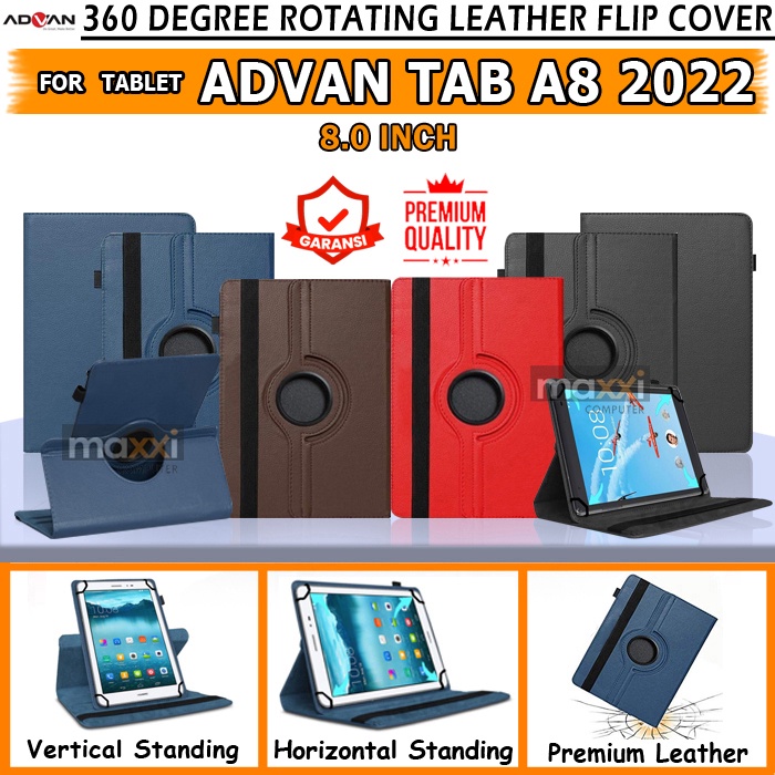 Jual Advan Tab Tablet A8 2022 A 8 Inch Inci Bookcover Flipcase ...