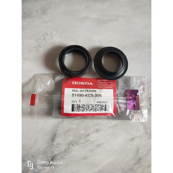 Jual Sil Seal As Shock Depan Set Tutup Abu GL pro Max Tiger Mega Pro. | Shopee Indonesia