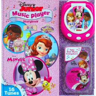 Jual Disney Junior CD Music Player Storybook with 16 Tunes (Portable ...