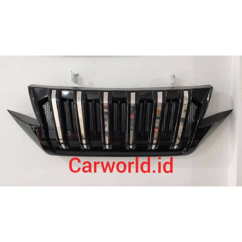 Jual Grill Grille All New Rush Terios Model Apollo Prado Hitam Glossy ...