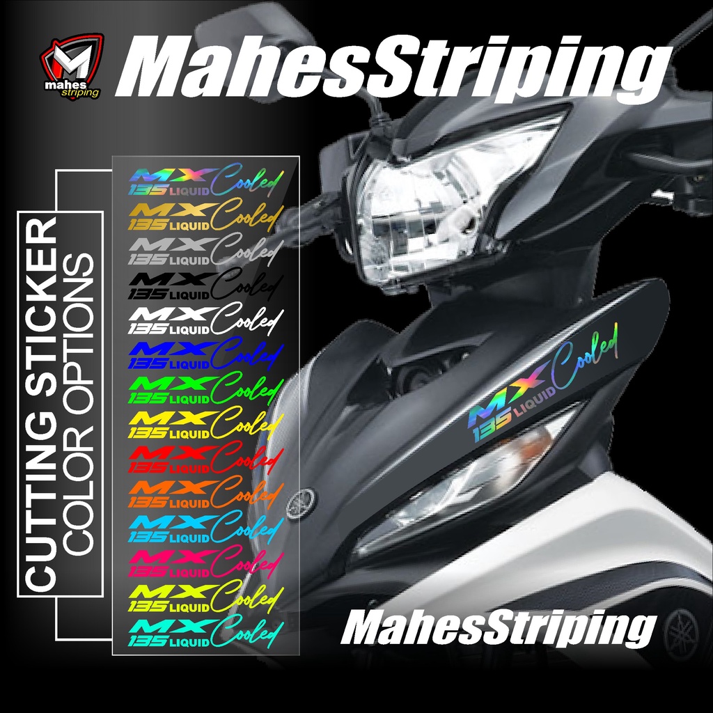Jual Mahes Striping - Cutting Stiker Jupiter MX 135 Aksesoris Motor ...