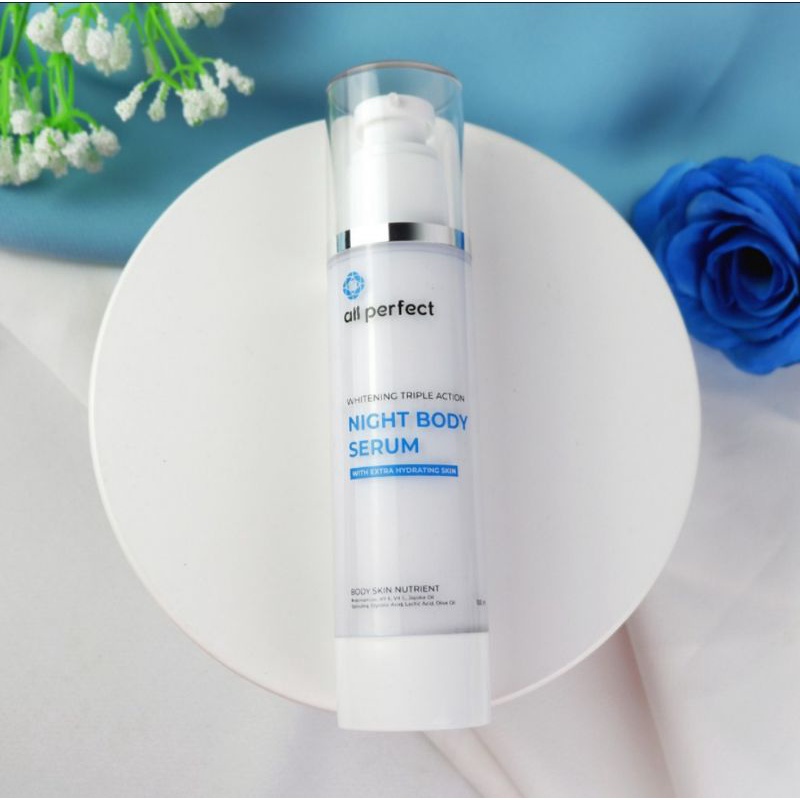 Jual All Perfect Whitening Triple Action NIGHT BODY SERUM with Extra ...