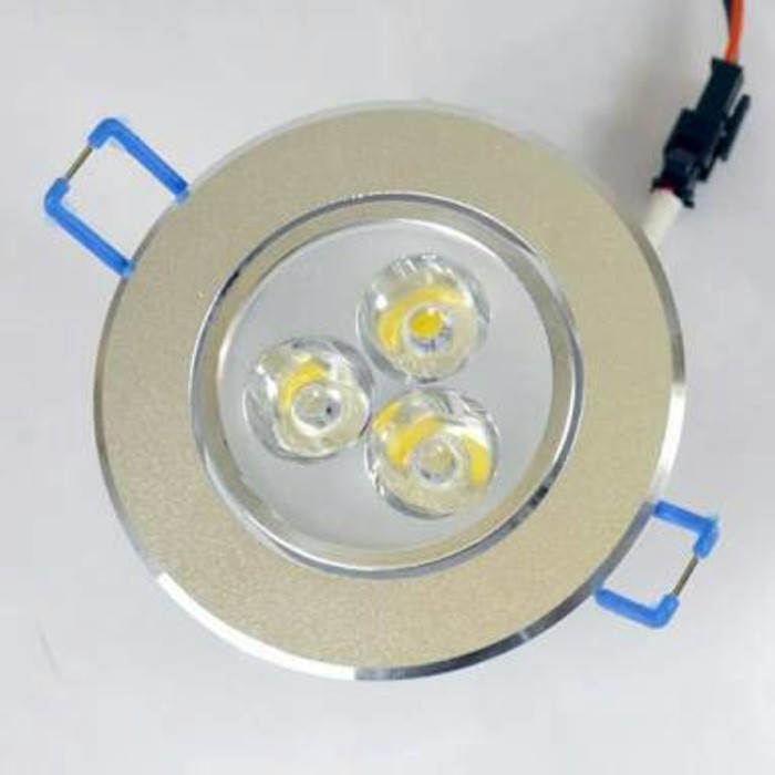 Jual lampu downlight spotlight led tanam 3 watt | Shopee Indonesia