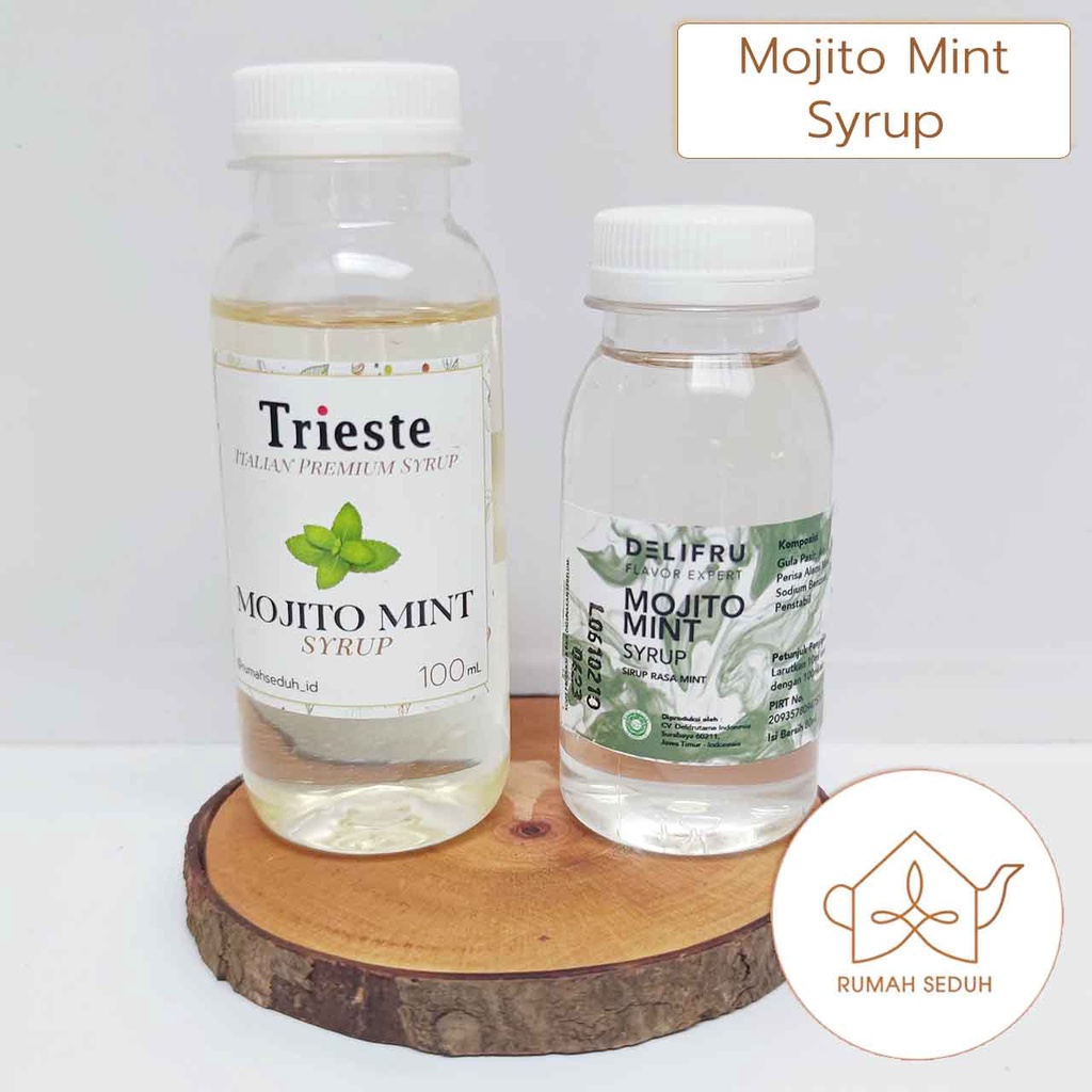 Jual 100 mL Sirup Mojito Mint merk Trieste - Mojito Mint Italian ...