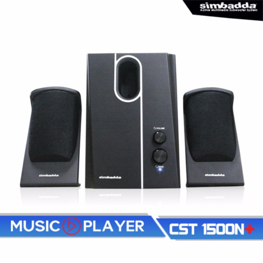 Jual SIMBADDA MULTIMEDIA SPEAKER CST 1500N+ (USB,MMC,RADIO,BLUETOOTH ...