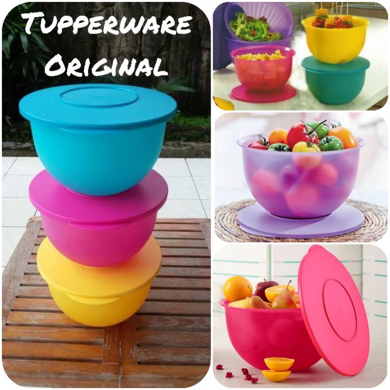Jual Tupperware Original Wadah Makanan Bowl Serbaguna Murah | Shopee ...