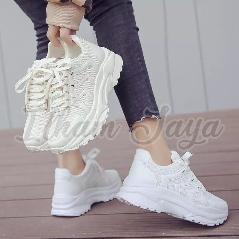 Jual sepatu cewe snekers cuci gudan 5k sendal teplek spon | Shopee ...