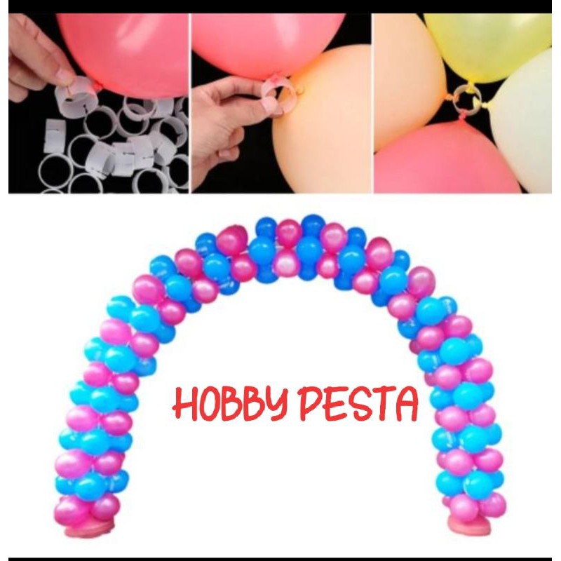 Jual KLIP ANULUS BALON / KLIP BALON ANULUS / PENGAIT BALON / KLIP BALON ...