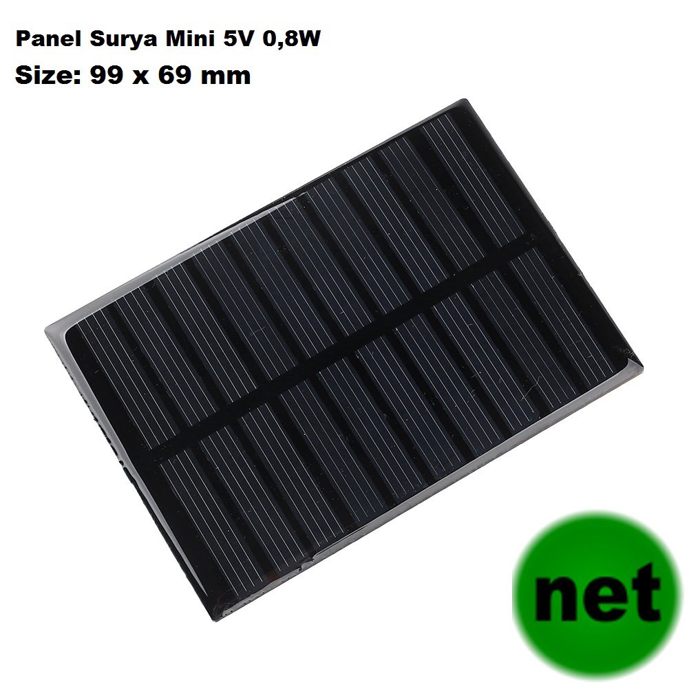 Jual Panel Surya / Solar Cell 5V 0.8W Tenaga Matahari Mini Charger ...