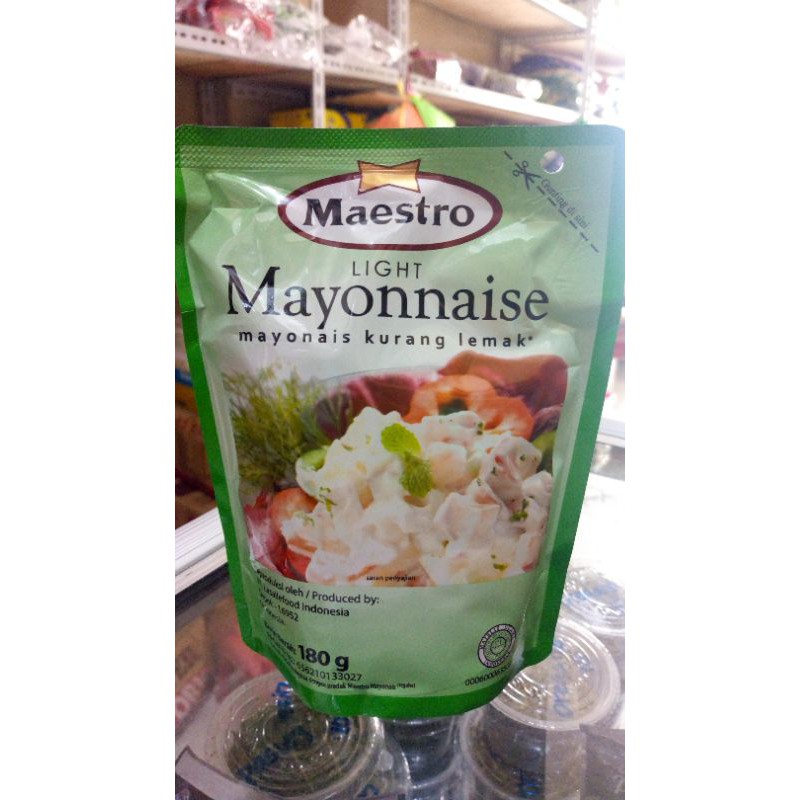 Jual Maestro / mayonnaise / mayonais/ Mayones 180 gram | Shopee Indonesia